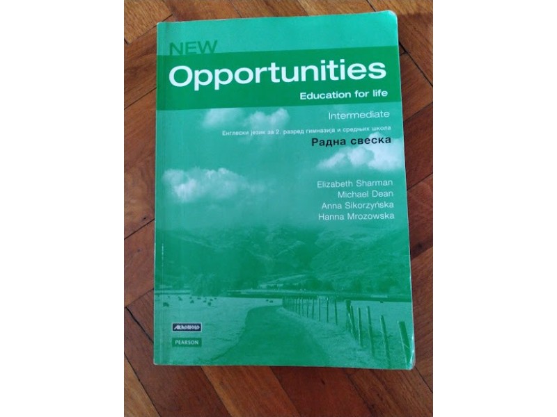 New Opportunities r. sveska engleski za 2. r. srednje