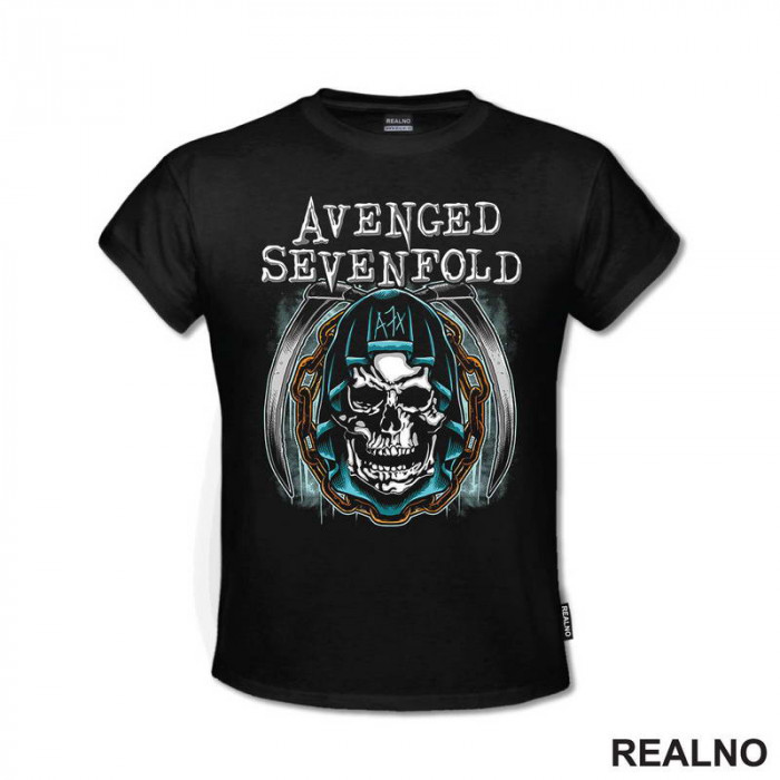 AVENGED SEVENFOLD - BLUE - MUZIKA - MAJICA