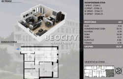Prodajem Stan-Apartman, Stara Pazova, €70.000