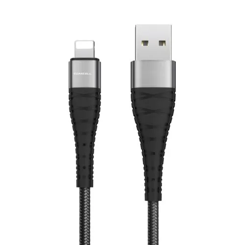 USB data kabl Comicell Superior CO-BX32 5A Lightning crni (MS)