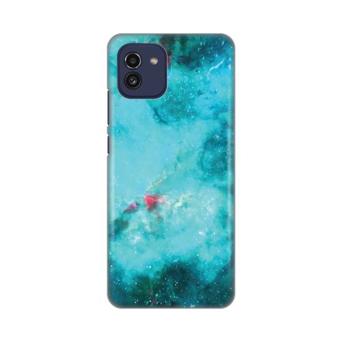 Silikonska futrola - maska print za Samsung A035 Galaxy A03 Marbel Sky