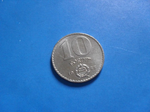 10 FORINT 1977.