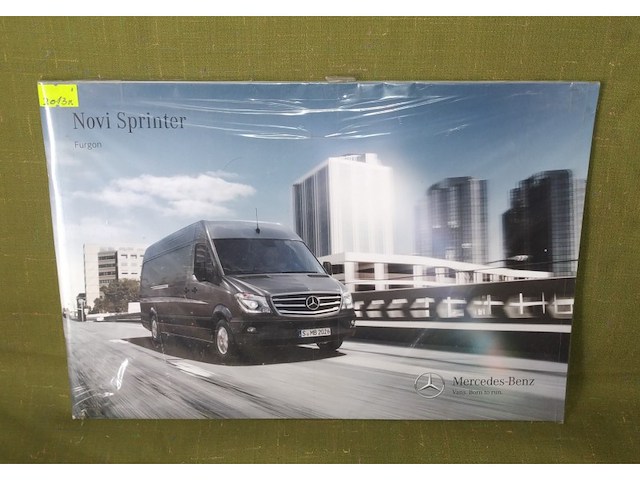 MERCEDES-BENZ NOVI SPRINTER FURGON KATALOG