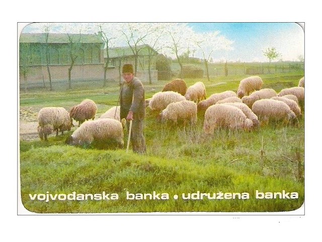 Vojvodjanska Banka 1983. Dzepni kalendar