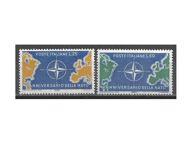 Italija,10 god NATO-a 1959.,čisto