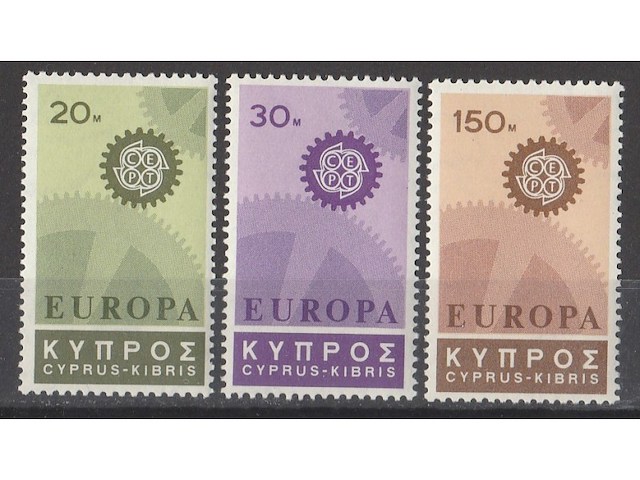 Kipar - Europa CEPT  1967