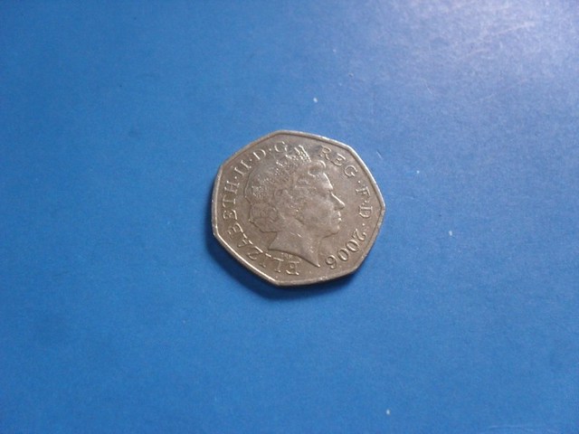 50 PENCE 2006.UK