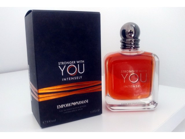 Armani Stronger With You Intensely 10ml dekant, 2019.