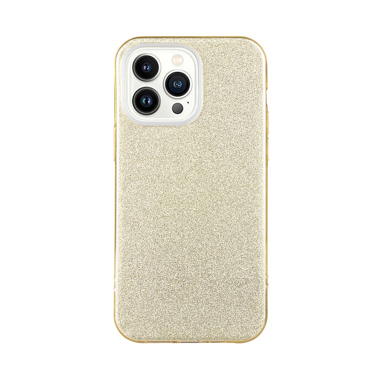 TPU Sparkly SHINE for iPhone 14 Pro Max (6.7") gold