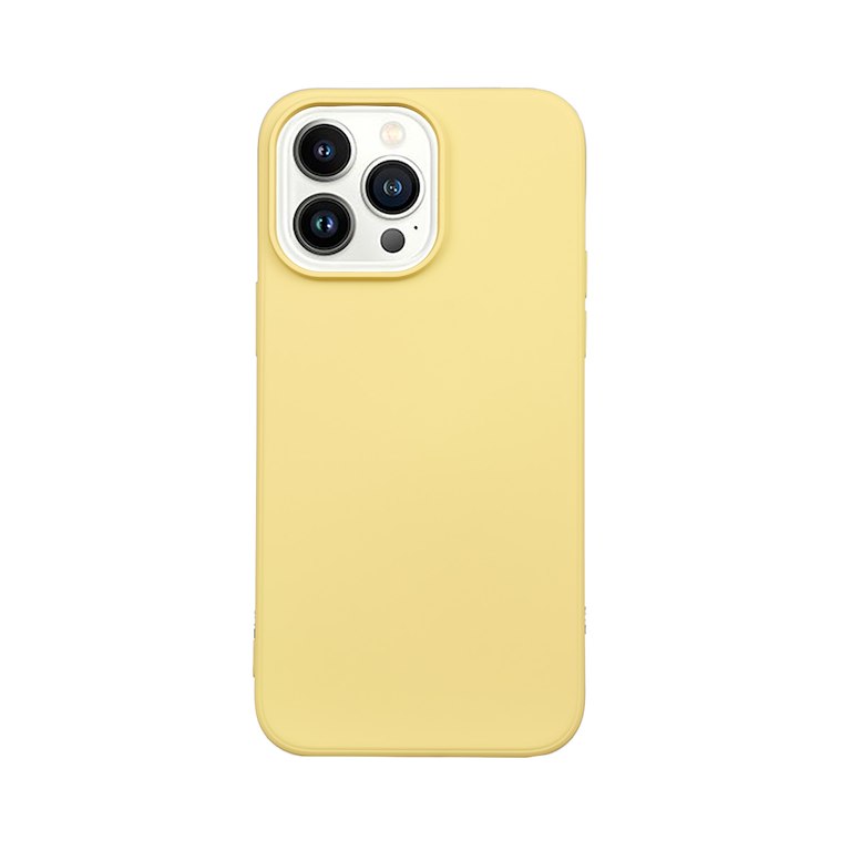 TPU MATTE for iPhone 14 Pro Max (6.7") žuta