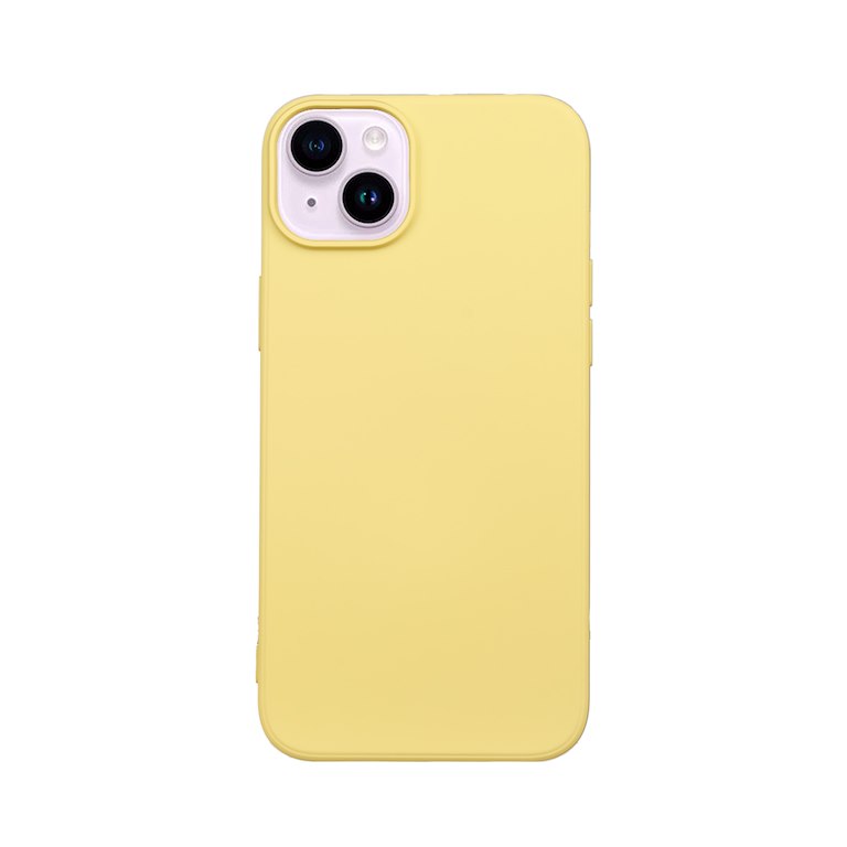 TPU MATTE for iPhone 14 Plus (6.7") žuta