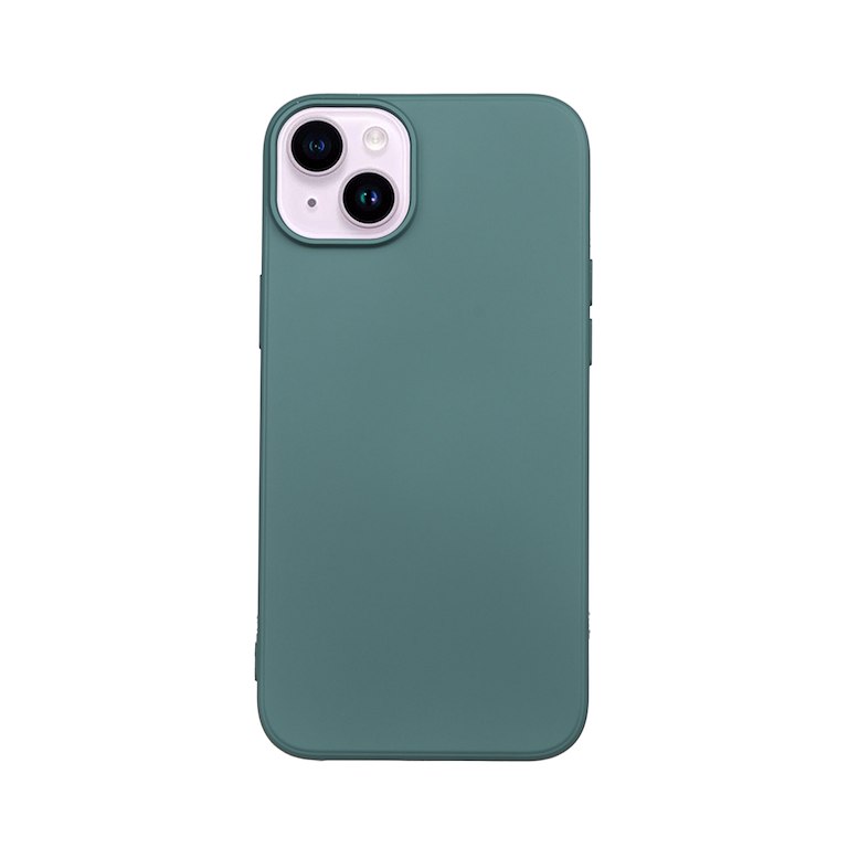 TPU MATTE for iPhone 14 Plus (6.7") zelena