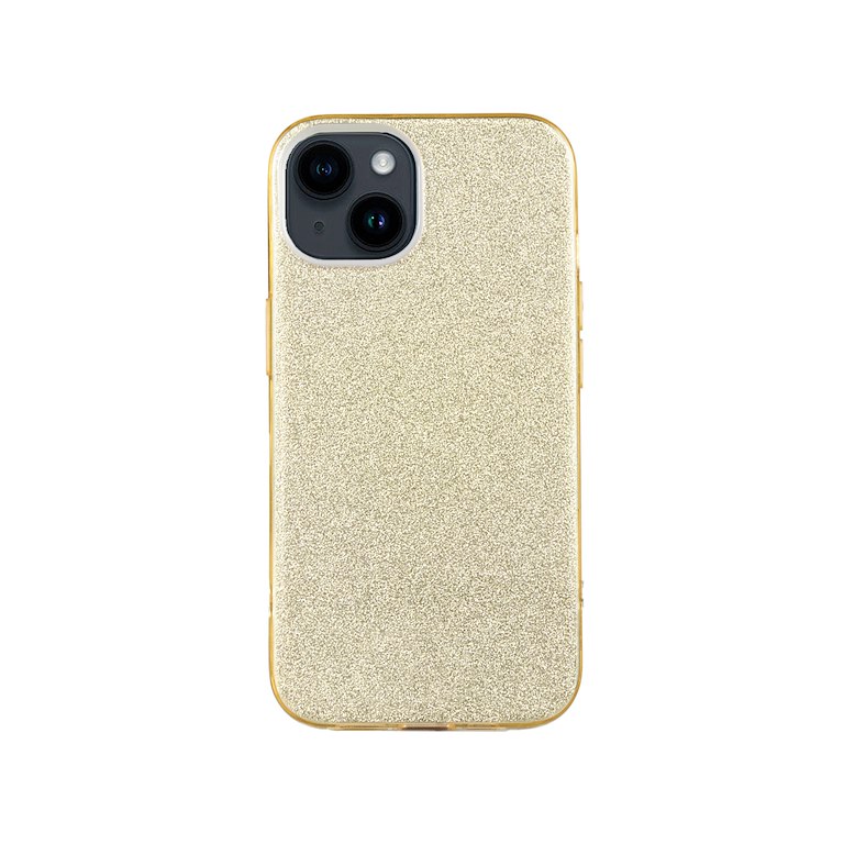 TPU Sparkly SHINE for iPhone 14 (6.1") gold