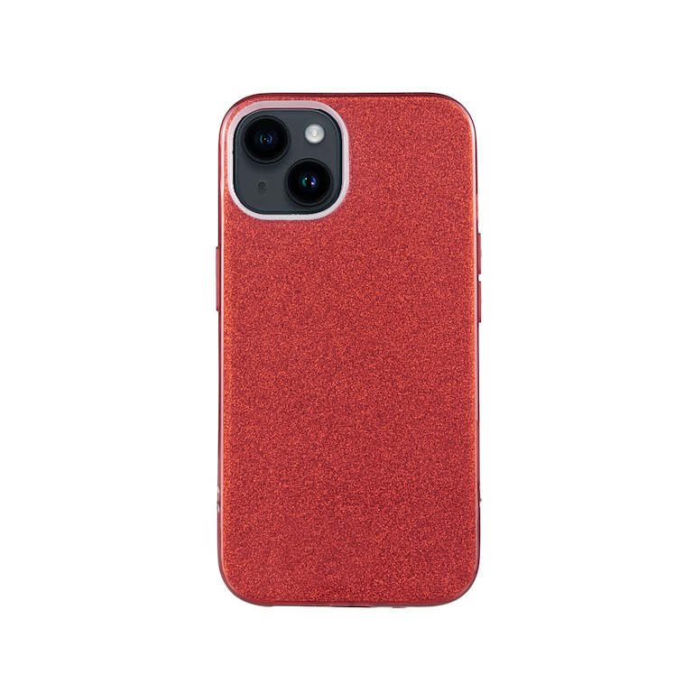 TPU Sparkly SHINE for iPhone 14 (6.1") red