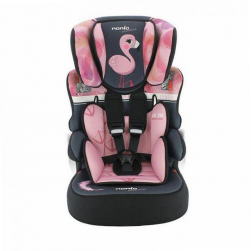 Auto sedište Nania a-s Beline 1/2/3 (9-36kg) Flamingo