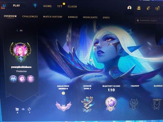 Leauge of legends account