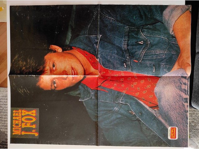 Michael J Fox poster Decje Novine