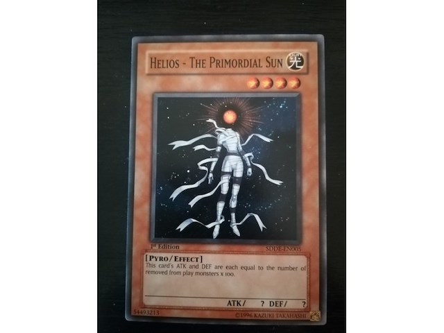 Yu-GI-OH!- Helios - The Primordial Sun