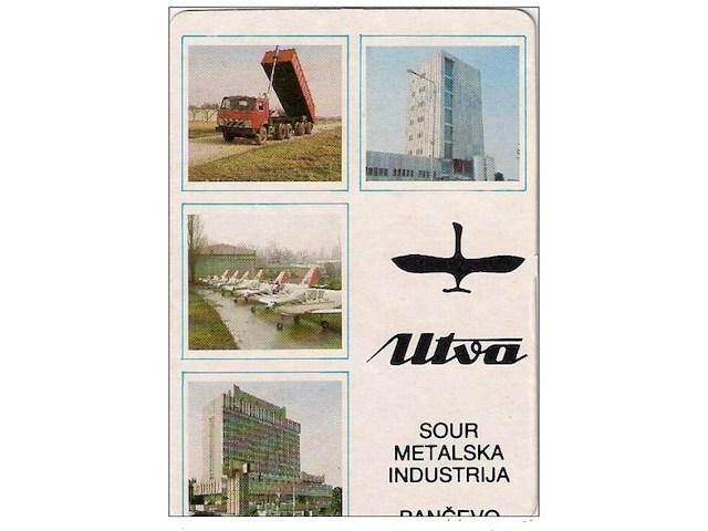 UTVA  Pancevo 1984. Dzepni kalendar