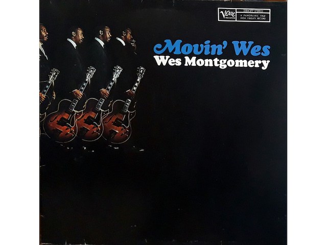 LP: WES MONTGOMERY - MOVIN` WES (GERMANY PRESS)