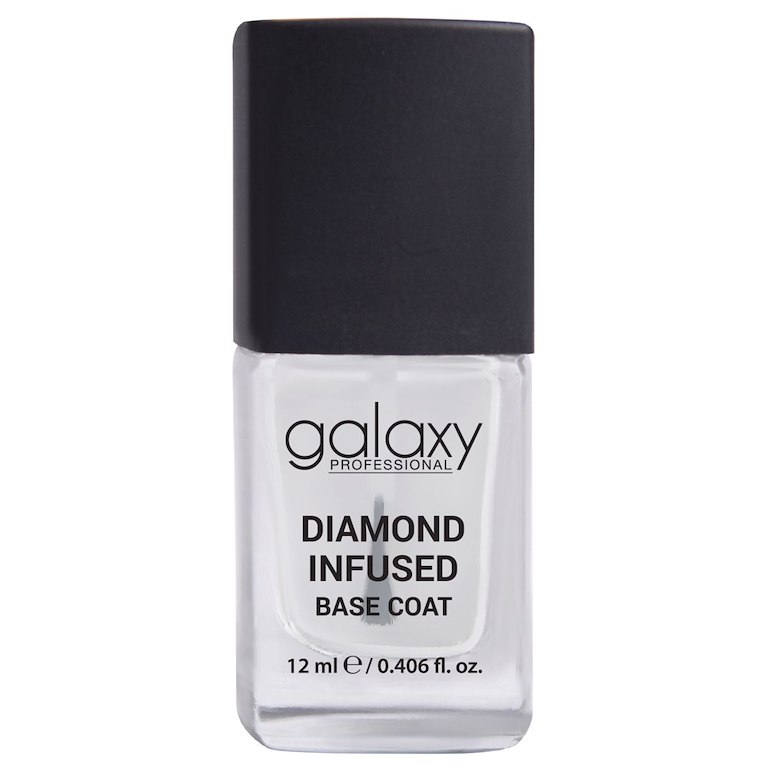 Baza za lak za nokte GALAXY Diamond Infused Base Coat 12ml