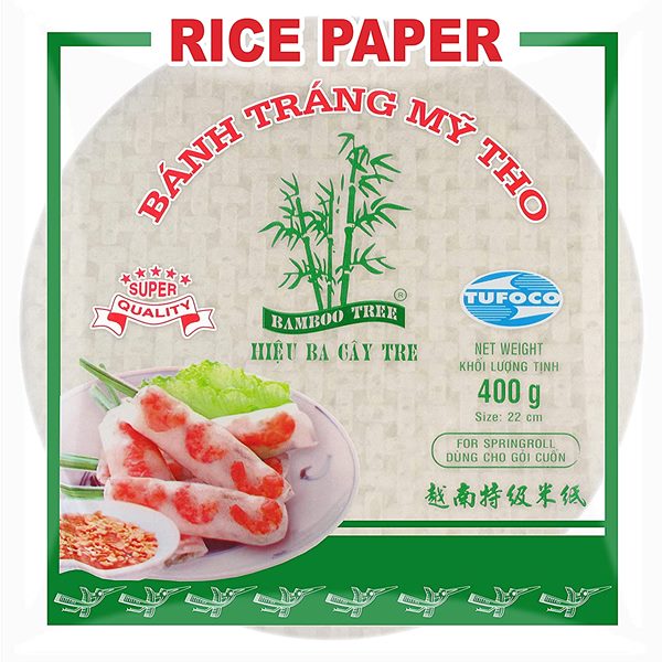 PIRINČANI PAPIR (RICE PAPER) OKRUGLI 22cm 400G