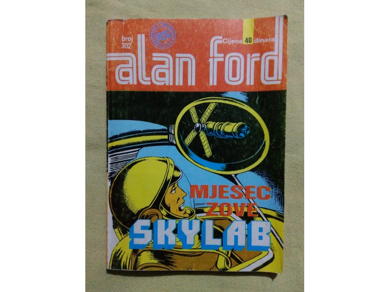 Alan Ford Vjesnik broj 302, Mjesec zove Skylab