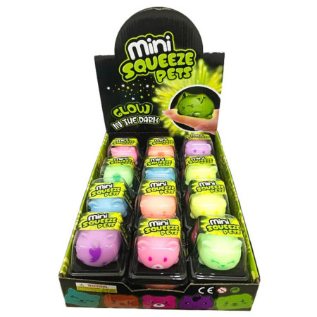 Squeezy pets, gumena igračka, mačka, miks ( 894105 )