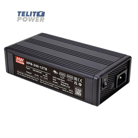 MeanWell punjač akumulatora - Li-Ion baterija NPB-240-12TB 240W / 10.5-15.2V / 13.5A ( 3778 )