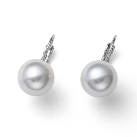 Ženske oliver weber good pearl mindjuše sa swarovski perlom ( 23023r )