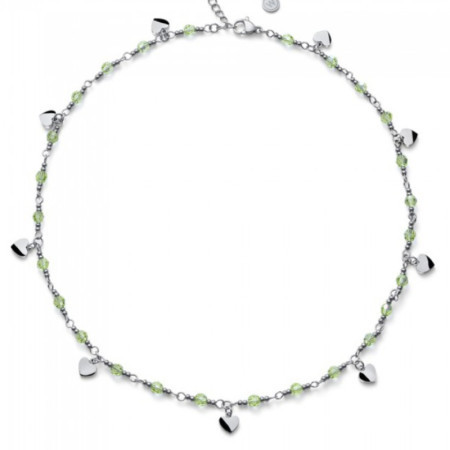 Ženska oliver weber freak peridot ogrlica sa swarovski kristalima ( 12262.gre )