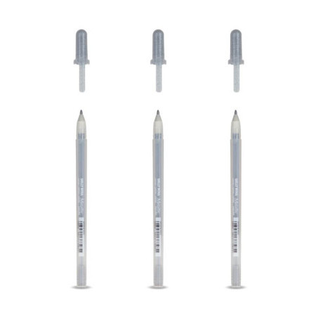 Gelly Metallic, gel olovka, silver, 53, 1.0mm ( 672362 )