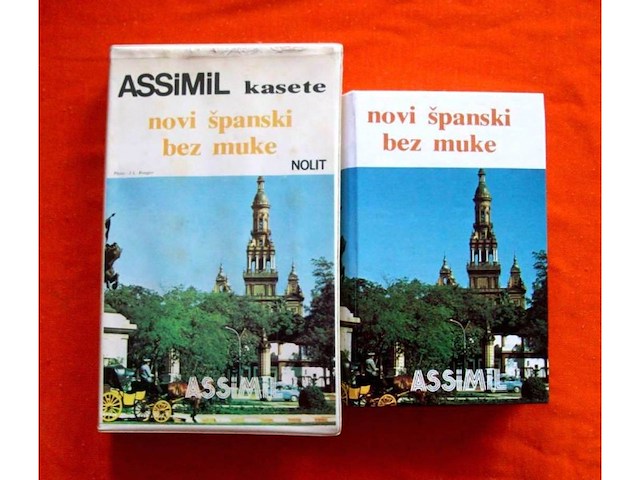 Assimil Novi Španski bez muke (Knjiga + 4 kasete)