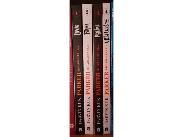 Parker Ričarda Starka - komplet sve 4 knjige HC