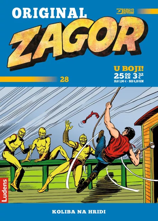 Ludens ZAGOR ORIGINAL 28 - Koliba na hridi