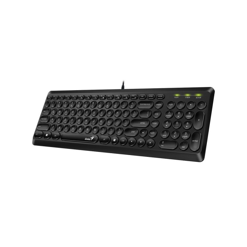 Tastatura Genius SlimStar Q200,USB,BLK,SER