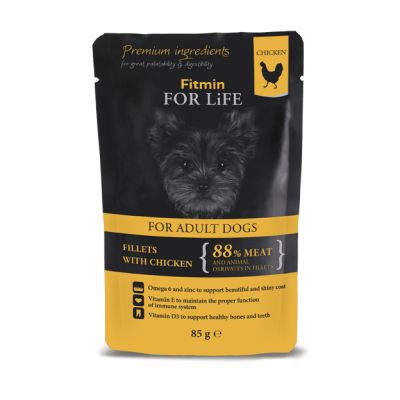 Fitmin For Life Dog Adult Kesica Piletina 85g