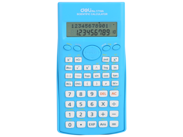 DELI Kalkulator E1710A blue