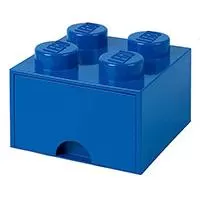 Stona fioka LEGO® Kocka 4 15x15x11cm plava 4020