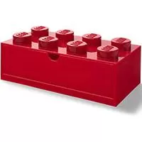 Stona fioka LEGO® Kocka 8 30x15x11cm crvena 4021