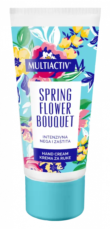 MULTIACTIV Krema za ruke Spring flower bouqet 80 ml