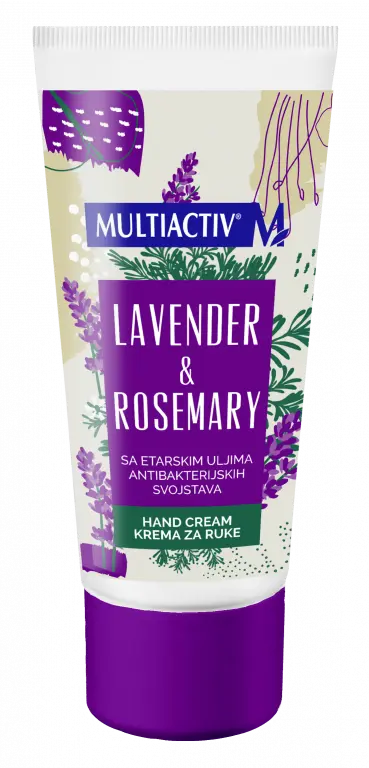 MULTIACTIV Krema za ruke Lavender&Rosemary 80 ml