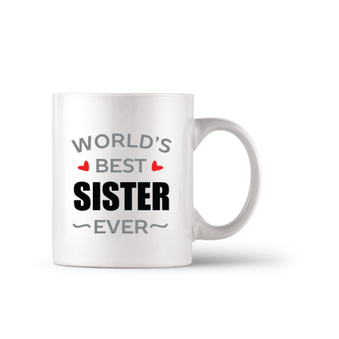 "World's best sister ever" - Šolja (cs3686)