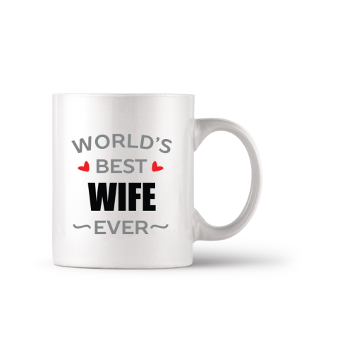 "World's best wife ever" - Šolja (cs3688)