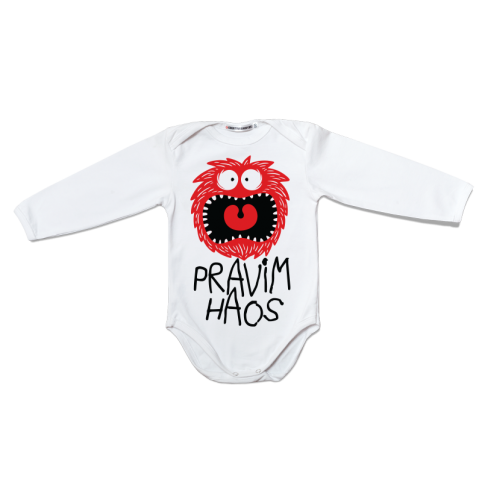 "Pravim haos" - Baby bodi (cs3629)