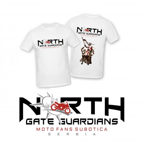 "North Gate Guardians" - Gildan unisex majica kratkih rukava (cs3373 + cs3373b)