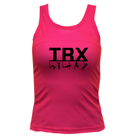 "TRX" - Lady Full Fit pink sportska majica (cs3215)