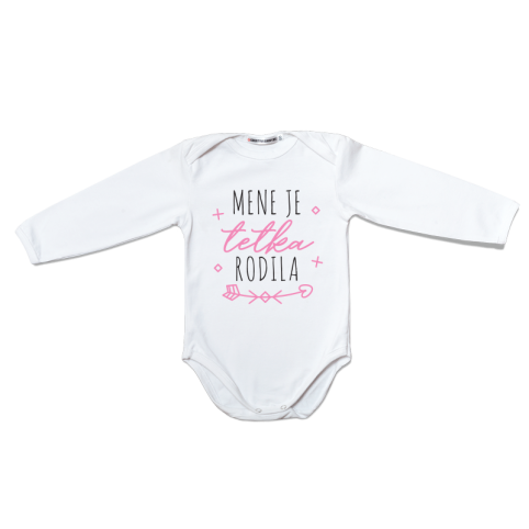 "Mene je tetka rodila" - Baby bodi (cs3061b)