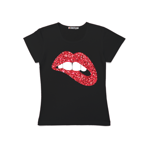 "Red lips" - Lady ženska majica (cs3019)