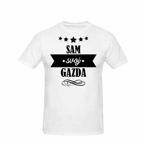 "Sam svoj gazda" - Unisex majica (cs2998b)